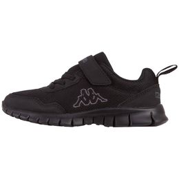 Kappa Sneaker einfache Handhabung ohne Schnüren black-grey 30 30 Leichte Sneaker von Kappa für Kinder