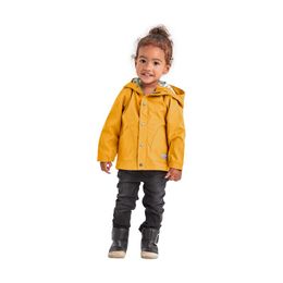 FIRST INSTINCT BY Killtec Softshelljacke &raquo;FIS 23 MNS SFTSHLL JCKT&laquo; Wasserabweisende, winddichte Softshelljacke mit Kapuze u Namensetikett gelb...