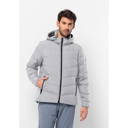 Jack Wolfskin Daunenjacke &raquo;COLONIUS JKT M RDS&laquo; mit Kapuze moonwalk XXL (58) XXL (58) Sch&uuml;tzt vor Wind