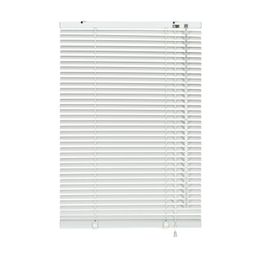 Gardinia Jalousie &raquo;Aluminium-Jalousie 25 mm&laquo; mit Bohren freih&auml;ngend Jalousieb&auml;nder farblich passend wei&szlig; 130 cm