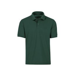 TRIGEMA Poloshirt »Poloshirt DELUXE Piqué« 1 Stk. tlg. tanne L L DELUXE-Piqué-Qualität