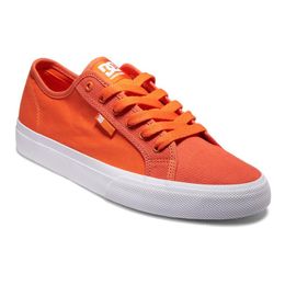DC Shoes Sneaker »Manual« orange 7,5(40) 7,5(40) Design mit Spezial-Canvasobermaterial