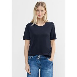 Cecil T-Shirt mit Rundhalsausschnitt universal blue XXL (46) XXL (46) T-Shirt von Cecil