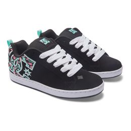 DC Shoes Sneaker »Court Graffik« Black/Crazy Pink/Turquoise 11(43) 11(43) Nubukleder- und/oder Lederobermaterial...