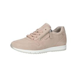 Gabor Sneaker »Sneaker Veloursleder« Hellrosa 42,5 42,5 Verschluss: Schnürung