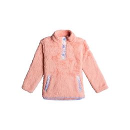 Roxy Fleecepullover »Mini Alabama« Mellow Rose 4(101-114cm) 4(101-114cm) Material: Sherpa-Stoff aus recyceltem...