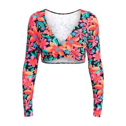 Roxy Shirttop &raquo;Floral Fiesta&laquo; Anthracite Floral Fiesta Big S S Kollektion: &bdquo;Floral Fiesta"-Kollektion