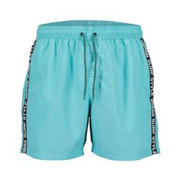 Blue Seven Badehose »Badeshorts« 1 Stk. tlg. Applikation 665 - LAGUNE M M Modische Herren Badehose mit kontrastfarbener Kordel