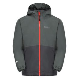 Jack Wolfskin 3-in-1-Funktionsjacke &raquo;ICELAND 3IN1 JACKET K&laquo; mit Kapuze slate-green 128 128 3in1-Jacke