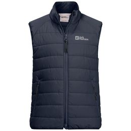Jack Wolfskin Steppweste »ZENON VEST K« night-blue 152 152 Leichte Softshell-Isolationsweste für Kinder