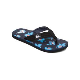 Quiksilver Sandale »Molokai Layback« Black/Blue/White 14(47) 14(47) Baumwoll-Canvas-Obermaterial