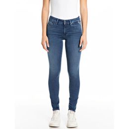 Replay 5-Pocket-Jeans »NEW LUZ Skinny Fit« in Ankle-Länge medium blue 743 32 - Länge 32 Länge 32 32 Figurbetonte 5-Pocket-Jeans NEW LUZ von Replay
