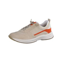 Paul Green Sneaker »Sneaker Leder« Beige/Orange 42 42 Verschluss: Schnürung