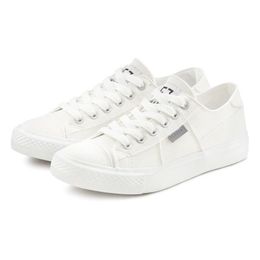 ELBSAND Sneaker »Schnürschuh, « Schnürhalbschuh, Freizeitschuh aus Textil, Used-Look VEGAN weiß 41 41 Textilschuhe, Stoffschuhe im angesagten...