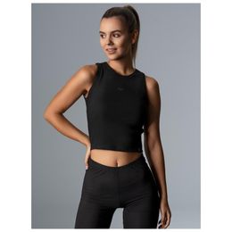 TRIGEMA Crop-Top »Cropped Top aus elastischem Doppelripp« 1 Stk. tlg. schwarz XL XL Elastischer Doppelripp