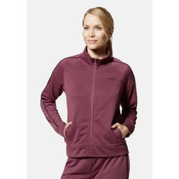STOOKER WOMEN Sweatjacke »Trainingsjacke Sweatjacke« Sweatjacke Sport Synthetic für Damen dusty berry 44/46 44/46 Cooler Sportallrounder