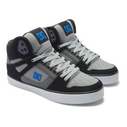 DC Shoes Sneaker »Pure High-Top« Black/Grey/Blue 9,5(42,5) 9,5(42,5) Leder-, Nubukleder- und/oder Wildlederobermaterial