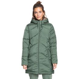 Roxy Regenjacke »Storm Warning« Thyme XXL XXL Stoff: Wasserabweisendes Polyestergewebe...
