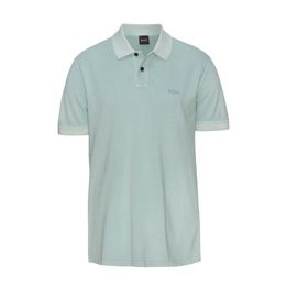 BOSS Orange Poloshirt »Prime« mit Polokragen 446_Turquoise/Aqua 4XL 4XL Poloshirt von BOSS Orange Menswear