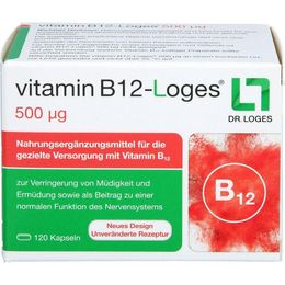 Dr. Loges + Co. GmbH Vitamin B12-LOGES 500 μg Kapseln 120 St