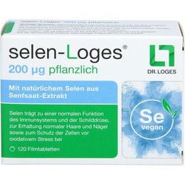 Dr. Loges + Co. GmbH SELEN-LOGES 200 μg pflanzlich Filmtabletten 120 St