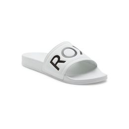 Roxy Sandale »Slippy Ii« White/Black Basic 8(38) 8(38) Obermaterial: Nylongefüttertes...