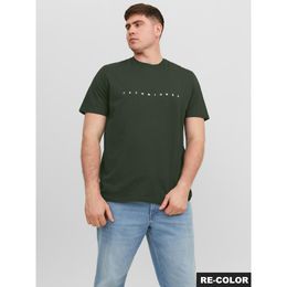 Jack & Jones PlusSize JACK & JONES PLUSSIZE Rundhalsshirt »JJESTAR JJ TEE SS NOOS PLS« mit Logo Schriftzug Duffel Bag 5XL 5XL Herren-T-Shirt von Jack & Jones Plus Size