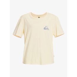 Quiksilver T-Shirt »Standard« Pastel Yellow XS XS Stoff: leichter Stoff aus reiner Baumwolle