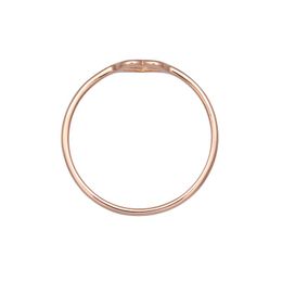 Elli Premium Fingerring »Herz 750 Rosegold« Rosegold 54 mm Ring für Damen ideal für den stilbewussten Auftritt