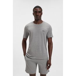 BOSS T-Shirt »Mix&Match T-Shirt R« mit Stickerei auf der Brust Medium_Grey_033 XXXL (58) XXXL (58) Shirt von BOSS Black Menswear