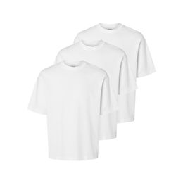 Selected Homme Rundhalsshirt »SLHLOOSEOSCAR SS O-NECK TEE 3 PACK NOOS« Packung, 3 Stk. tlg. Bright White XXL XXL T-Shirt von Selected Homme