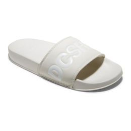 DC Shoes Sandale »DC Slide« Off White 11(43) 11(43) Obermaterial aus Kunstleder mit...