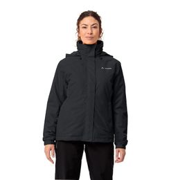 Vaude Fahrradjacke »WOMEN'S ESCAPE BIKE WARM JACKET« 1 Stk. tlg. mit Kapuze Wasserdicht, winddicht und atmungsaktiv black 36 Wärmende Fahrrad...