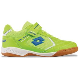 Lotto Hallenschuh - mit nichtfärbender Sohle FR.GREEN-BLUE 30 30 Farbenfroher Hallensportschuh von Lotto für Kids