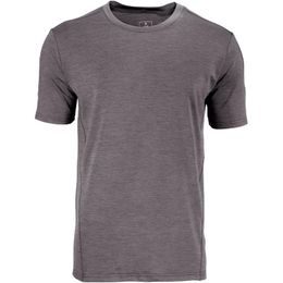 LPO Funktionsshirt »NAKIN BASIC MEN« Funktionsshirt mit V-Ausschnitt anthrazit M (50) M (50) Schnelltrocknendes atmungsaktives T-Shirt mit UV-Schutz