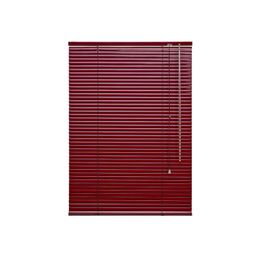 Liedeco Jalousie &raquo;Aluminium-Jalousie&laquo; mit Bohren freih&auml;ngend Aluminium bordeaux 160 cm