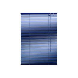 Liedeco Jalousie &raquo;Aluminium-Jalousie&laquo; mit Bohren freih&auml;ngend Aluminium royalblau 160 cm