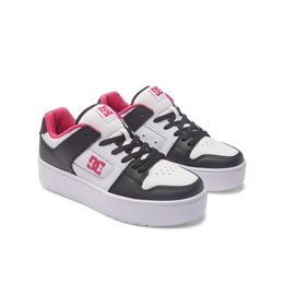 DC Shoes Sneaker »Manteca 4 Platform« Black/White/Pink 9(40,5) 9(40,5) Obermaterial: Obermaterial aus Leder [Kuh]