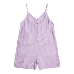 Roxy Playsuit »If I Was A Boy« lila 14(155-164cm) - Normalgrößen Normalgrößen 14(155-164cm) Stoff: leichte Doppelgaze aus Baumwolle...