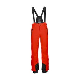Killtec Skihose »Enosh« Wasser- und winddicht, atmungsaktiv, verstellbare Taille, Kantenschutz orange M - Normalgrößen Normalgrößen M Skihose mit...