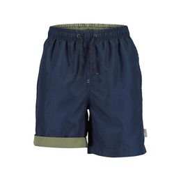 Blue Seven Badehose »Badeshort« 1 Stk. tlg. Zierlabel 575 - DK BLAU 140 140 Lässige Badeshorts für Teenager Jungen
