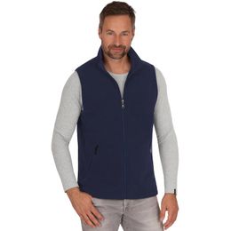 TRIGEMA Fleeceweste »Fleeceweste« 1 Stk. tlg. navy M M Fleece-Qualität, innen und außen angeraut