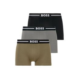 BOSS Trunk »3P Bold« Packung, 3 Stk. tlg., mit Schriftzug auf dem Bund Open Miscellaneous 971 XL XL 3er Trunks von BOSS