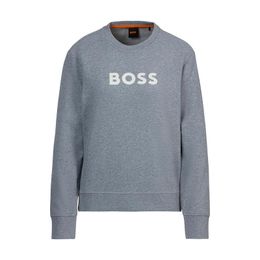 BOSS Orange Sweatshirt &raquo;C_Elaboss_6&laquo;, mit Rundhalsausschnitt Silver 041 L L Sweater von BOSS Orange Womenswear