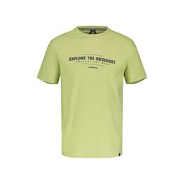 Lerros T-Shirt »Baumwoll-T-Shirt für Herren« PEA GREEN L L OUTDOOR-Print auf der Brust