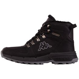 Kappa Outdoorwinterstiefel - wasserdicht, windabweisend und atmungsaktiv, dank Tex-Membran black-grey 43 43 Sneaker-Trekking Hybrinde mit D-Rings...