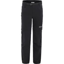 Jack Wolfskin Zip-off-Hose »ACTIVE ZIP OFF PANTS K« black 164 - Normalgrößen Normalgrößen 164 Abzippbare Beine