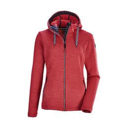 Killtec Fleecejacke &raquo;KOW 135 WMN JCKT&laquo; rot 38 38 Damen Strickfleecejacke mit Kapuze