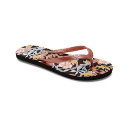 Roxy Sandale »Tahiti« Black W/Pink 6(36) 6(36) Obermaterial: weiche, zweifarbige...