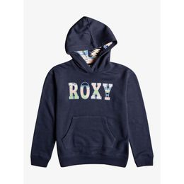 Roxy Kapuzensweatshirt &raquo;Hope You Believe&laquo; Mood Indigo 14(155-164cm) 14(155-164cm) Material: Mittelschweres geb&uuml;rstetes Fleece...